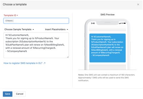 sms notifications help zoho subscriptions