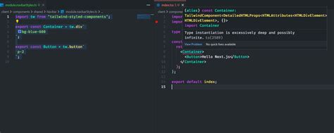 typescript error · issue 81 · mathiasgilson tailwind styled