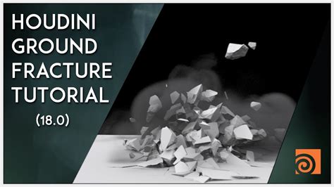 Houdini Ground Fracture Rbd Tutorial Youtube