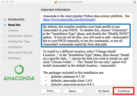 anaconda python for mac