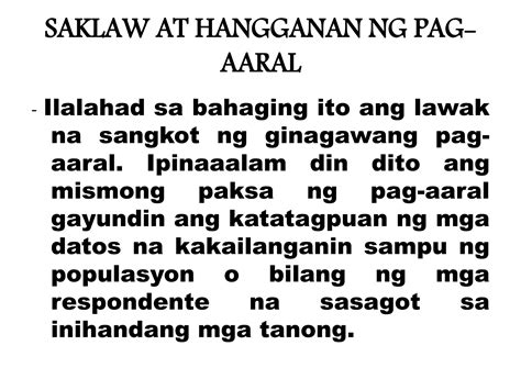 Mga Bahagi Ng Pananaliksik 1 Pptx