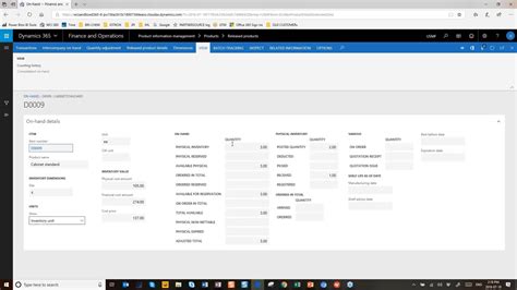 landed cost from a finance perspective in d365 finance and operations