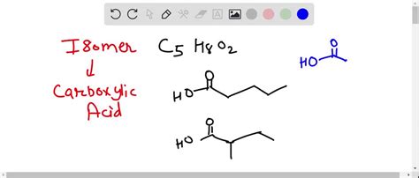 Solved Draw All Constitutional Isomers Of C5h8o2 That Are Carboxylic Acids