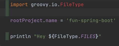 [fixed] can not import groovy class in settings gradle for java project