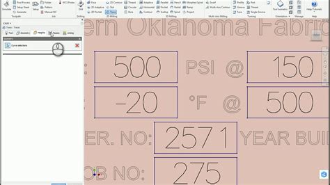 autodesk inventor hsm text convert to geometry for engraving youtube