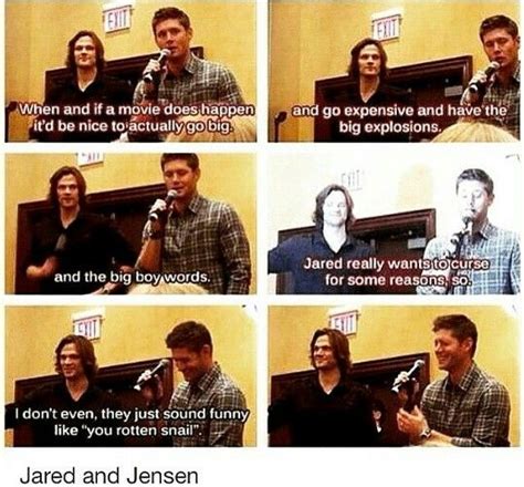 J2 Supernatural Jensen Ackles Jared Padalecki Padackles