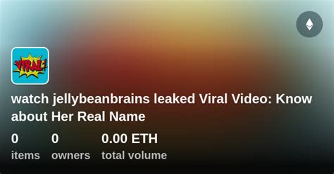 Watch Jellybeanbrains Leaked Viral Video Know About Her Real Name