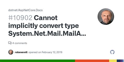 cannot implicitly convert type system mail mailaddress to sendgrid