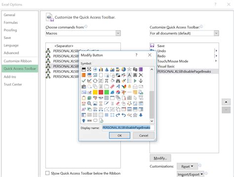 remove page breaks with a quick excel vba macro macro