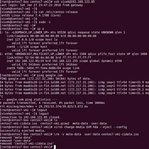 how to install kvm on centos 7 rhel 7 headless server