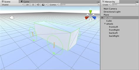 unity manual wheelcollider tutorial