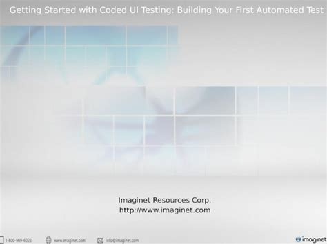 pptx getting started with coded ui testing building your first
