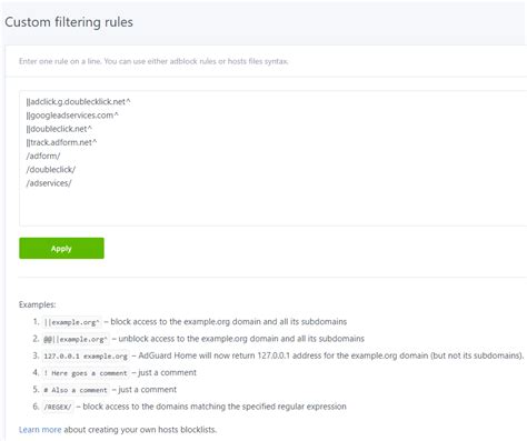 problems setting up pi hole or adguard configuration home assistant