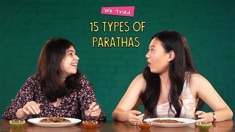 Trying 15 Types Of Parathas Ok Tested Youtube