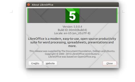 new libreoffice 5 0 rc features and installation on ubuntu