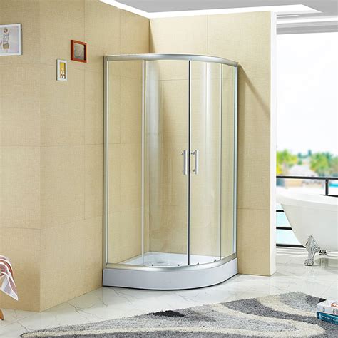Qian Yan Sliding Tub Door China Luxurious Aluminum Double Sliding