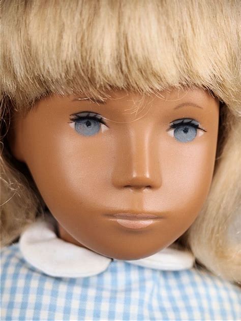 Close Up Of 15 Blonde Haired Sasha Gingham Doll United Kingdom 1969