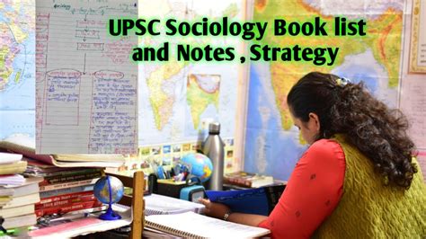 upsc optional sociology complete book list strategy self made notes and