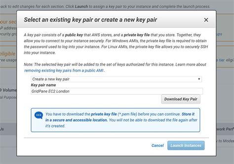 provision an aws ec2 server using our custom server option gridpane