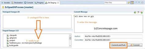 getting started with git and eclipse egit integration