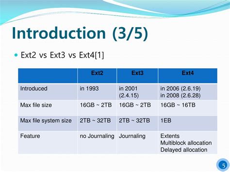 ppt ext4 block and inode allocator improvements powerpoint