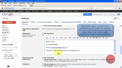 how to create your signature on gmail paasfantastic
