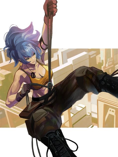 Leona Heidern The King Of Fighters And 2 More Drawn By Meke 77842928