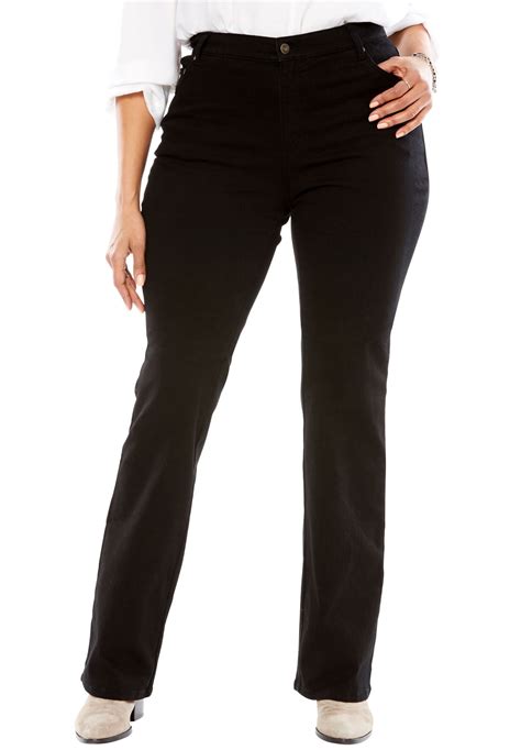 Woman Within Woman Within Plus Size Tall Bootcut Stretch Jean Jeans