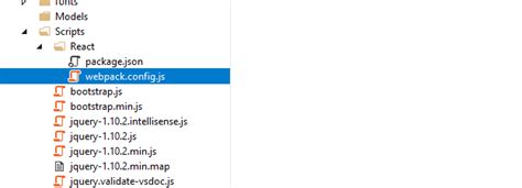 reactjs with asp net mvc setup using npm babel