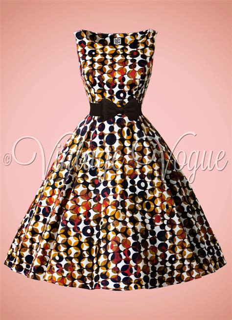 Forever Fifties 50s Retro Rockabilly Punkte Swing Kleid Audrey