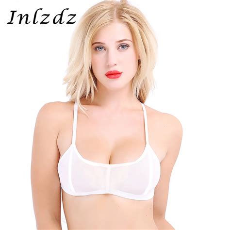 Womens Lingerie Hot Bra For Sex See Through Mesh Wire Free No Pad Hot