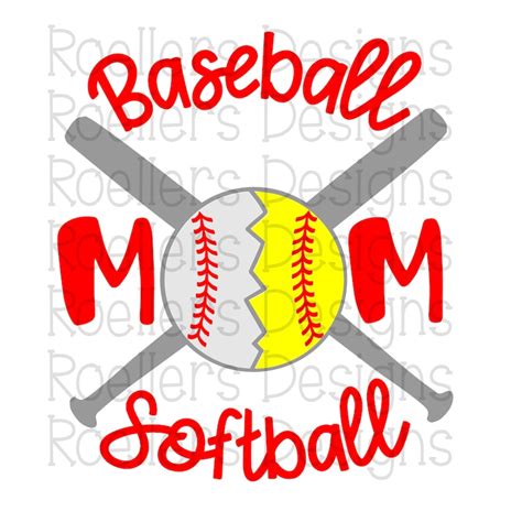 Baseball Svg Softball Svg Baseball Mom Svg Baseball Etsy