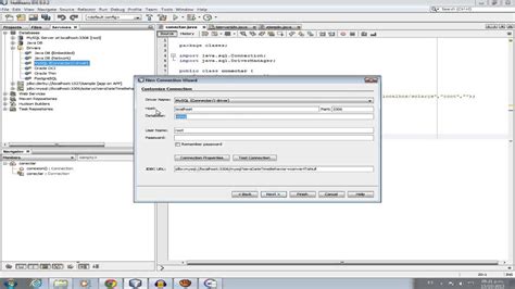 como conectar una base de datos con netbeans youtube