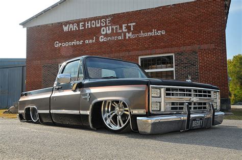 Bagged Bodied And Beautiful 84 Chevy C10 Street Trucks