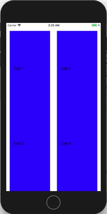ios how could we add margin in bottom and top of uicollectionview