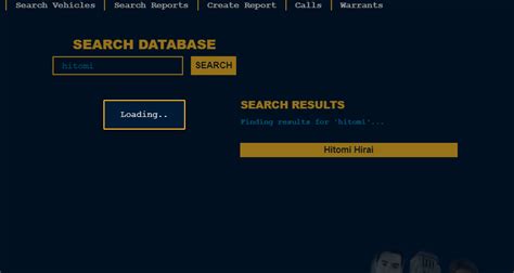 [esx] Mobile Data Terminal Reports Warrants Calls Searches And More
