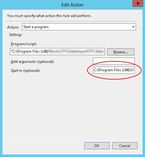 why windows 7 task scheduler task fails with error 2147942667 itecnote