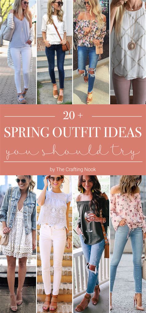 20 Pretty Spring Outfit Ideas You Should Try The Crafting Nook
