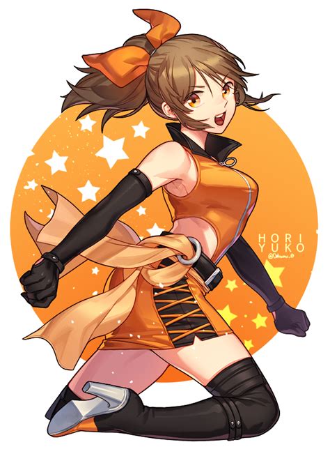 Safebooru 1girl Bare Shoulders Belt Bent Knee Black Gloves Boots Bow