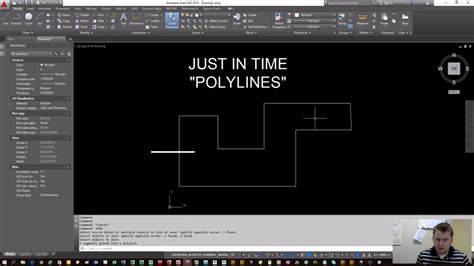 just in time using autocad polylines youtube