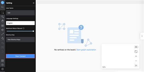 reset connection nebula graph database manual