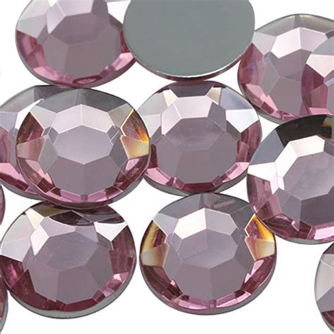 Acrylic Rhinestones Flat Back 20mm 20 Pcs
