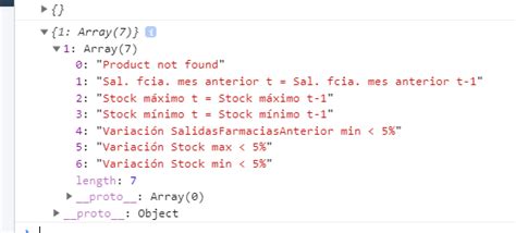 javascript how to fill with values second nested array without