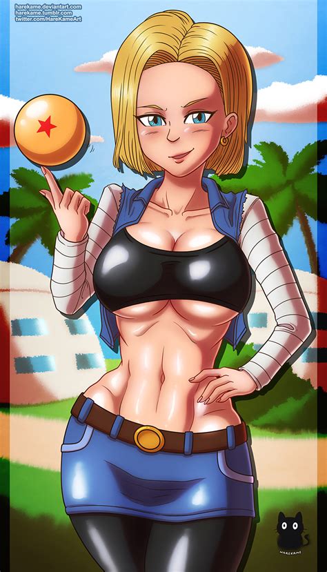 android 18 by harekame hentai foundry