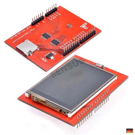 2 4 zoll arduino für uno r2 r3 tft touch lcd modul display shield