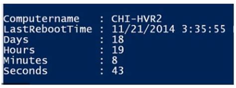 powershell uptime how to check server powershell uptime