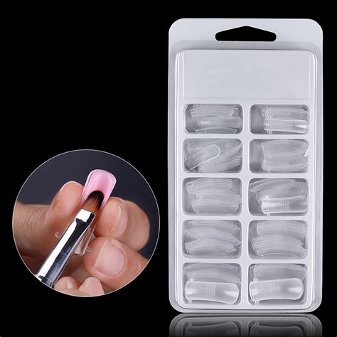 The Plate Extra Long Full Coverage Nails Short Coffin Nails Full Cover