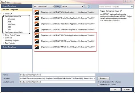 experimenting with devexpress dxv2 v2012 mvc extensions and my first