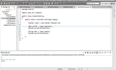 java programming tutorial 07 working with string input youtube