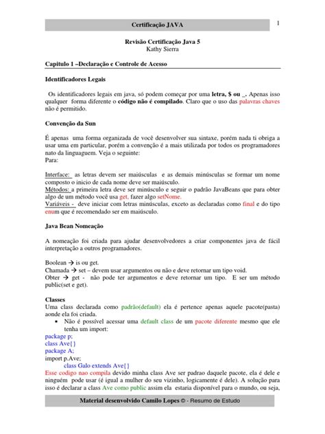 certificacao java scjp 5
